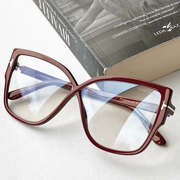 Tom Ford | Accessories | Nwt Tom Ford Ft5828b 66 Red Eyeglasses | Poshmark